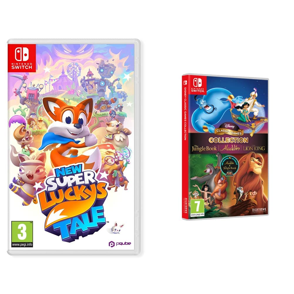 New Super Luckys Tale Nsw Nintendo Switch And Disney Classic ...