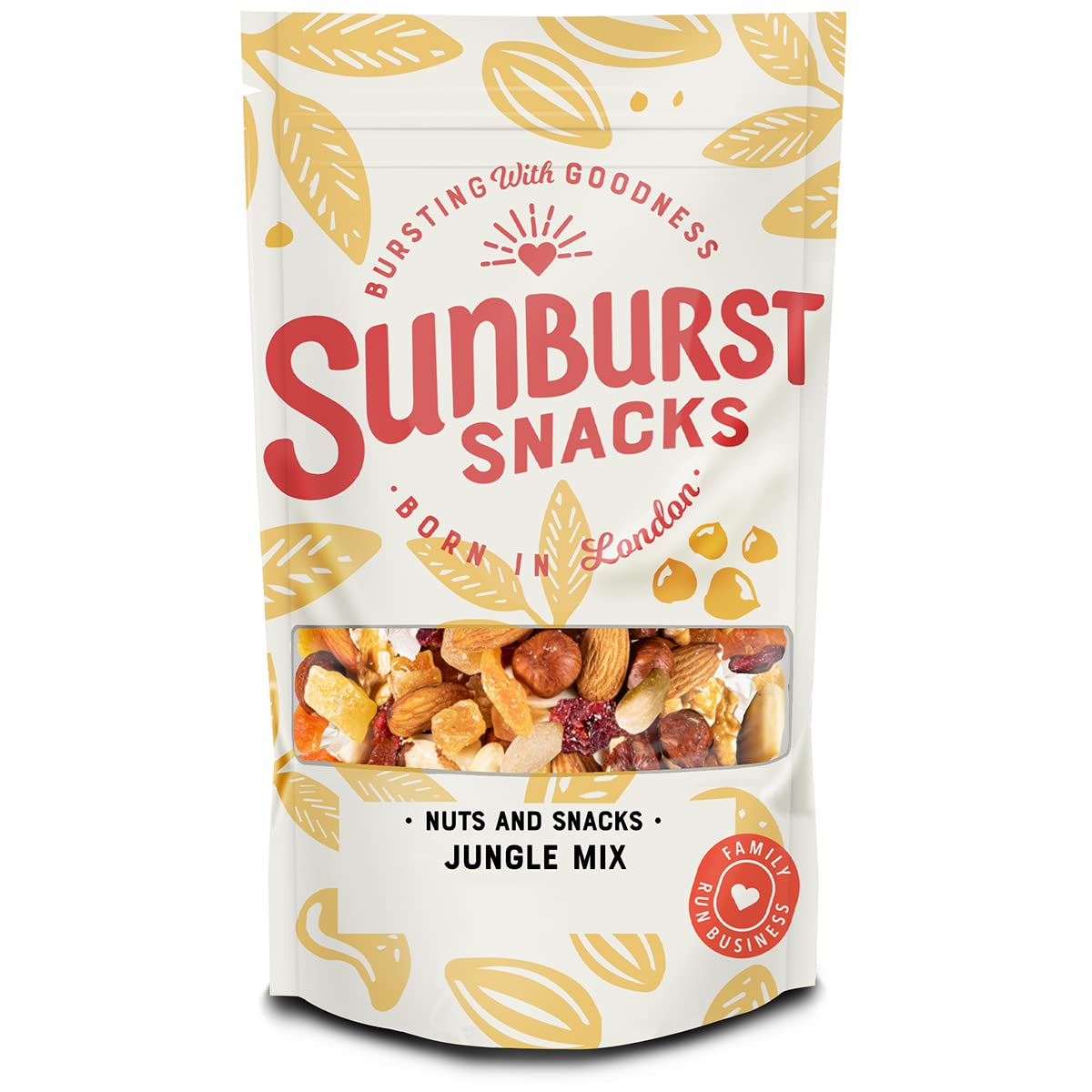 Amazon.com : Sunburst Snacks Raw Tropical Mix Of Nuts & Dried Fruit 1kg ...