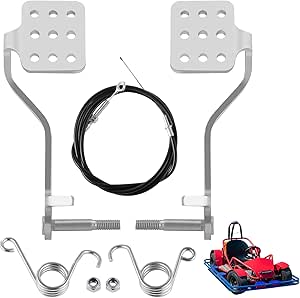 Amazon.com: Lnrueg Go Kart Pedals - Go Cart Brake Pedal with 71 ...