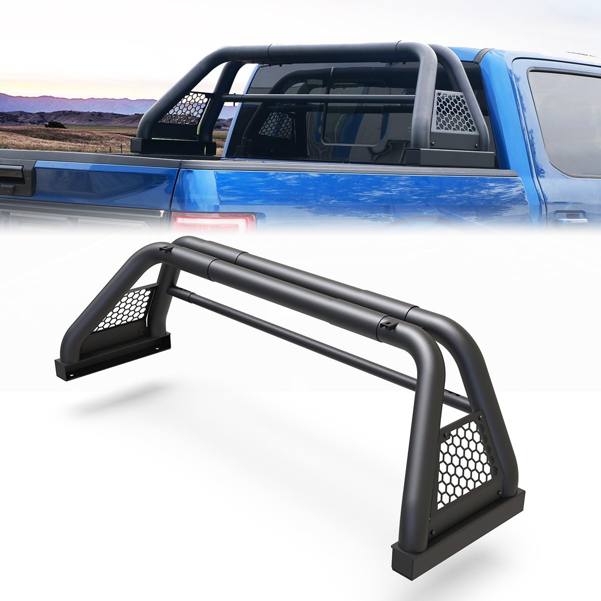 Amazon.com: I1MOTOR Roll Bar Suitable for Full Size Pickup Trucks ...