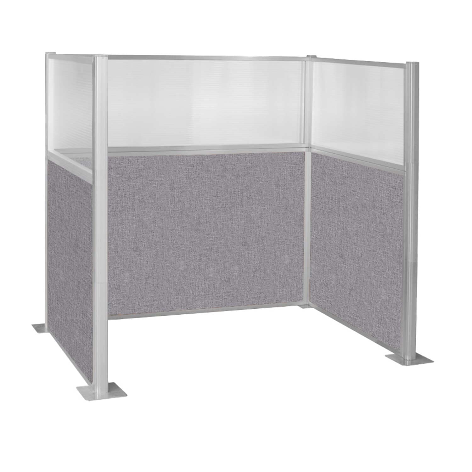 Amazon.com: Versare Hush Panel Cubicle Kit | Workstation Partition ...