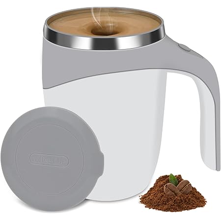 Amazon.com: Electric Mixing Cup: 380ML Self Stirring Mug Automatic ...