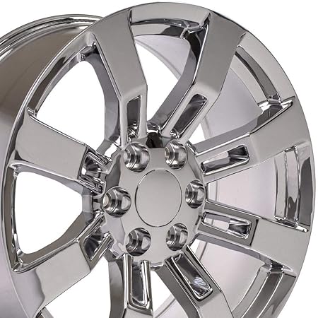 Amazon.com: OE Wheels LLC 20 inch Rim Fits Chevy Silverado RST Wheel CV32 20x9 Mach'd Wheel ...