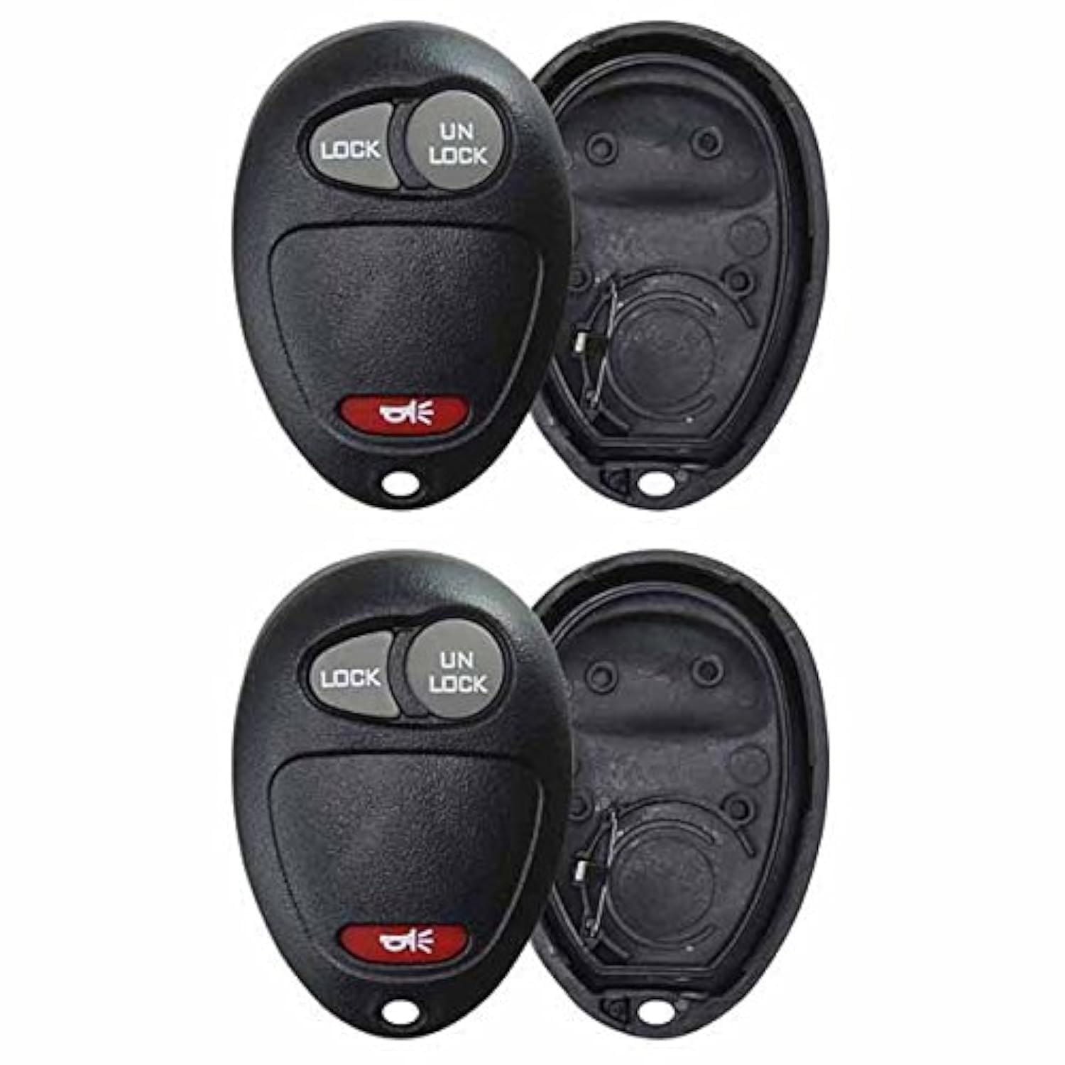 KeylessOption Replacement 3 Button Keyless Entry Remote Key