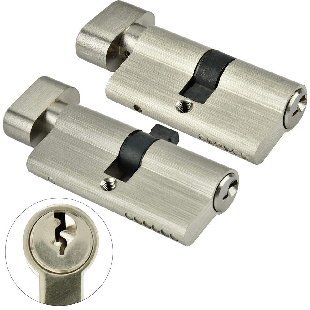 Amazon.com: Sonew Copper Single Open Lock Cylinder Bedroom Cylinder ...