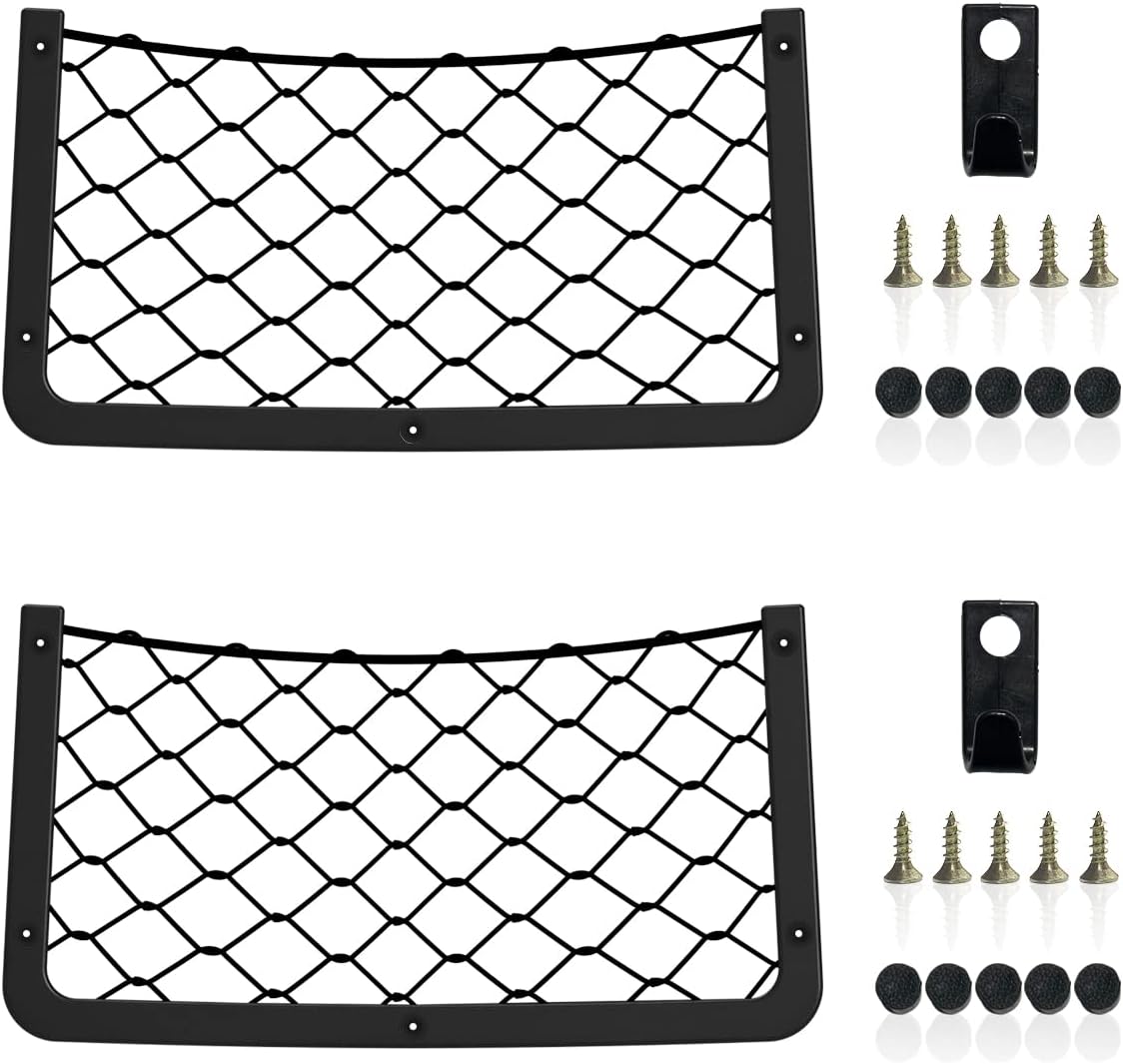 ChangWanna Storage Nets for Campervans - 2 Pcs Elastic Mesh Van Storage ...