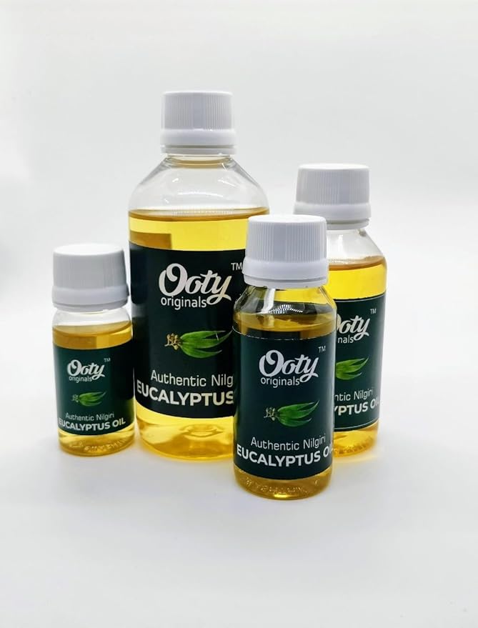 OOTY ORIGINALS - Eucalyptus Oil/Nilgiri Oil 60ml : Amazon.in: Health & Personal Care