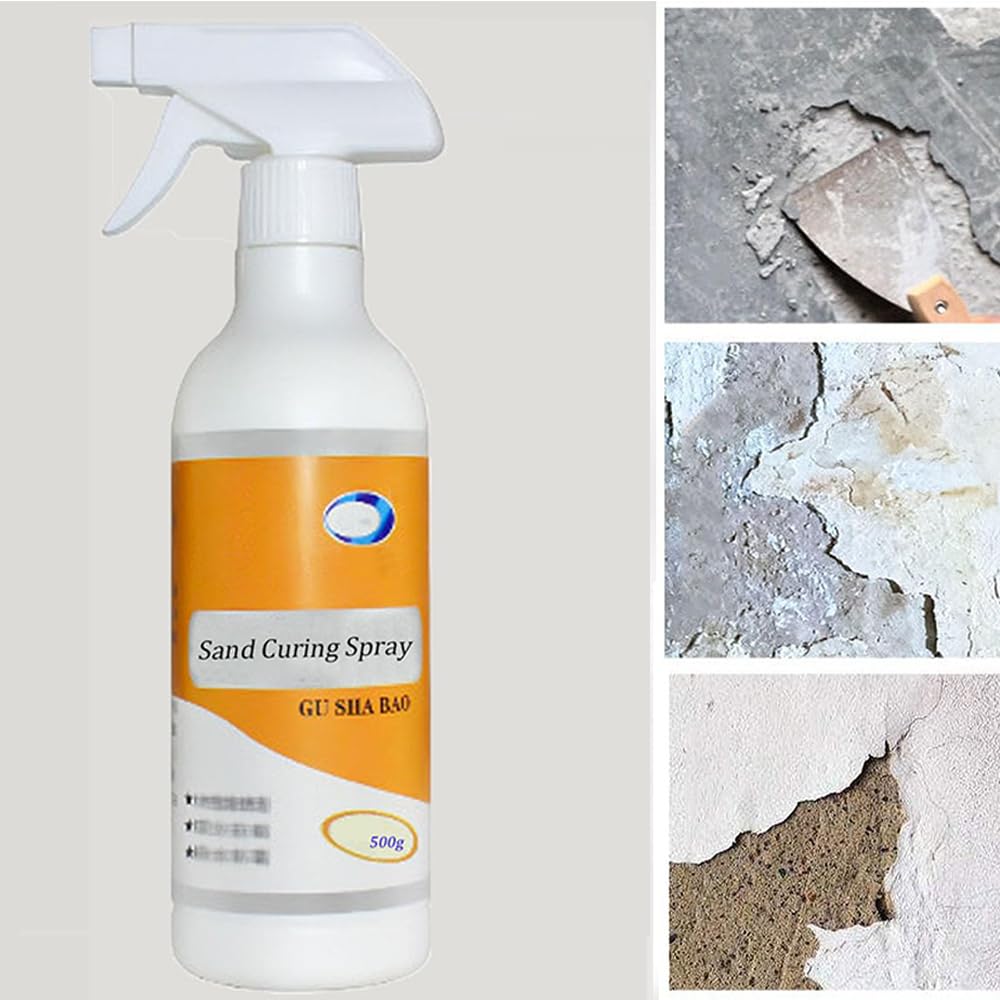500ML Sand Curing Spray - Water-Based Penetrating Waterproof Concrete ...