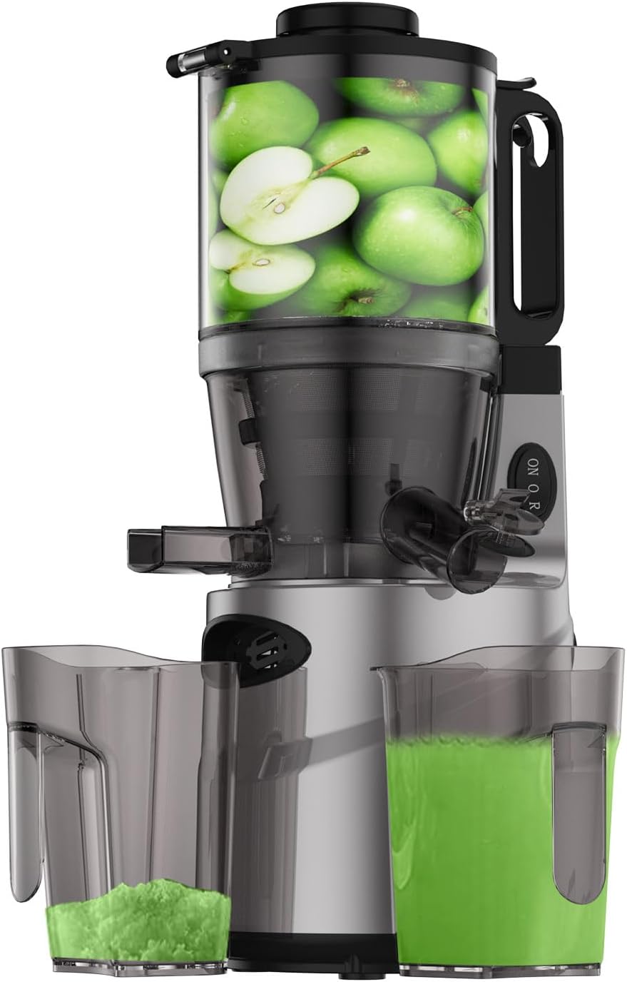 Cold Press Juicer - Slow Juicer Machines with 5.5" Feeding Chute ...