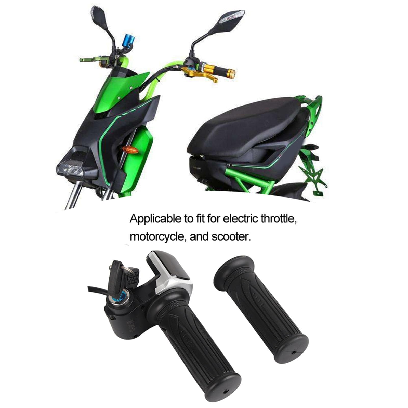 Snapklik.com : Electric Bike Throttle,Throttle Grip,Motorcycle Throttle ...