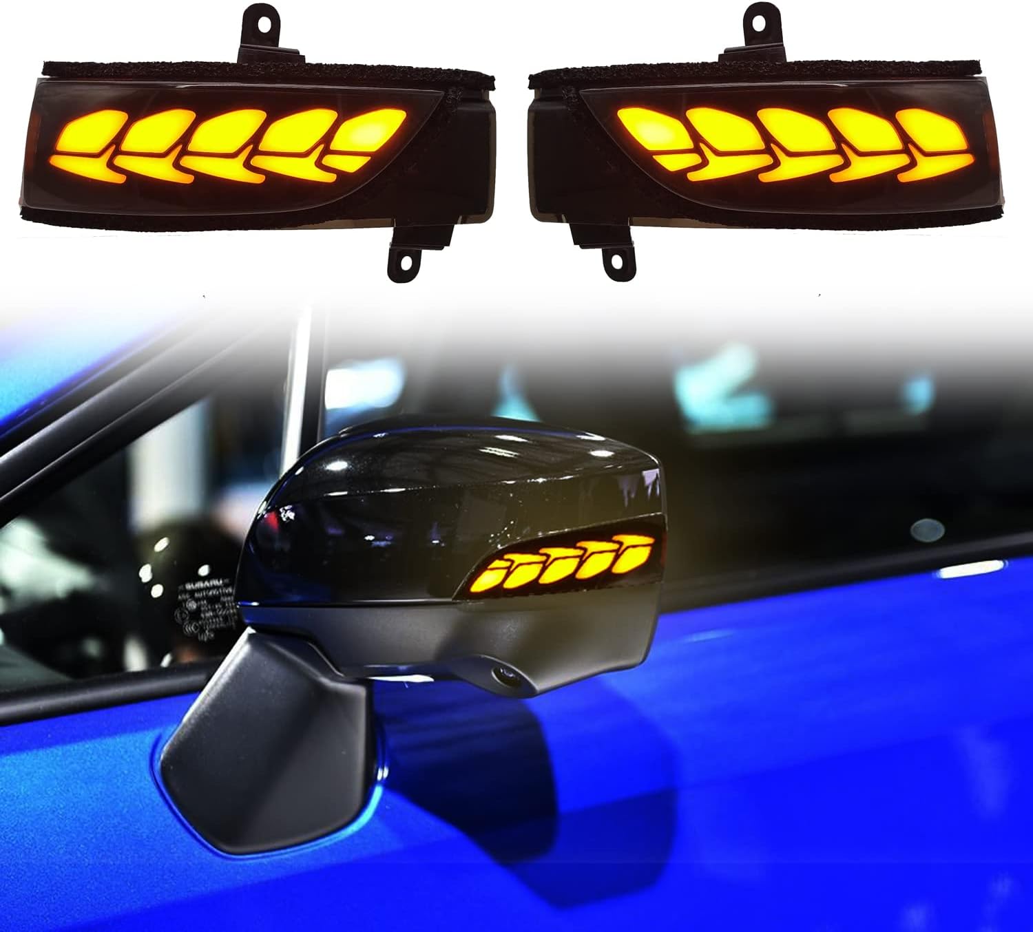 Amazon.com: iJDMTOY Black-Out Smoked Lens Full LED Strip Dynamic ...