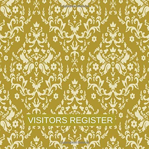 Visitors Register: Pattern Design Visitor Log Book / Visitor Entry ...