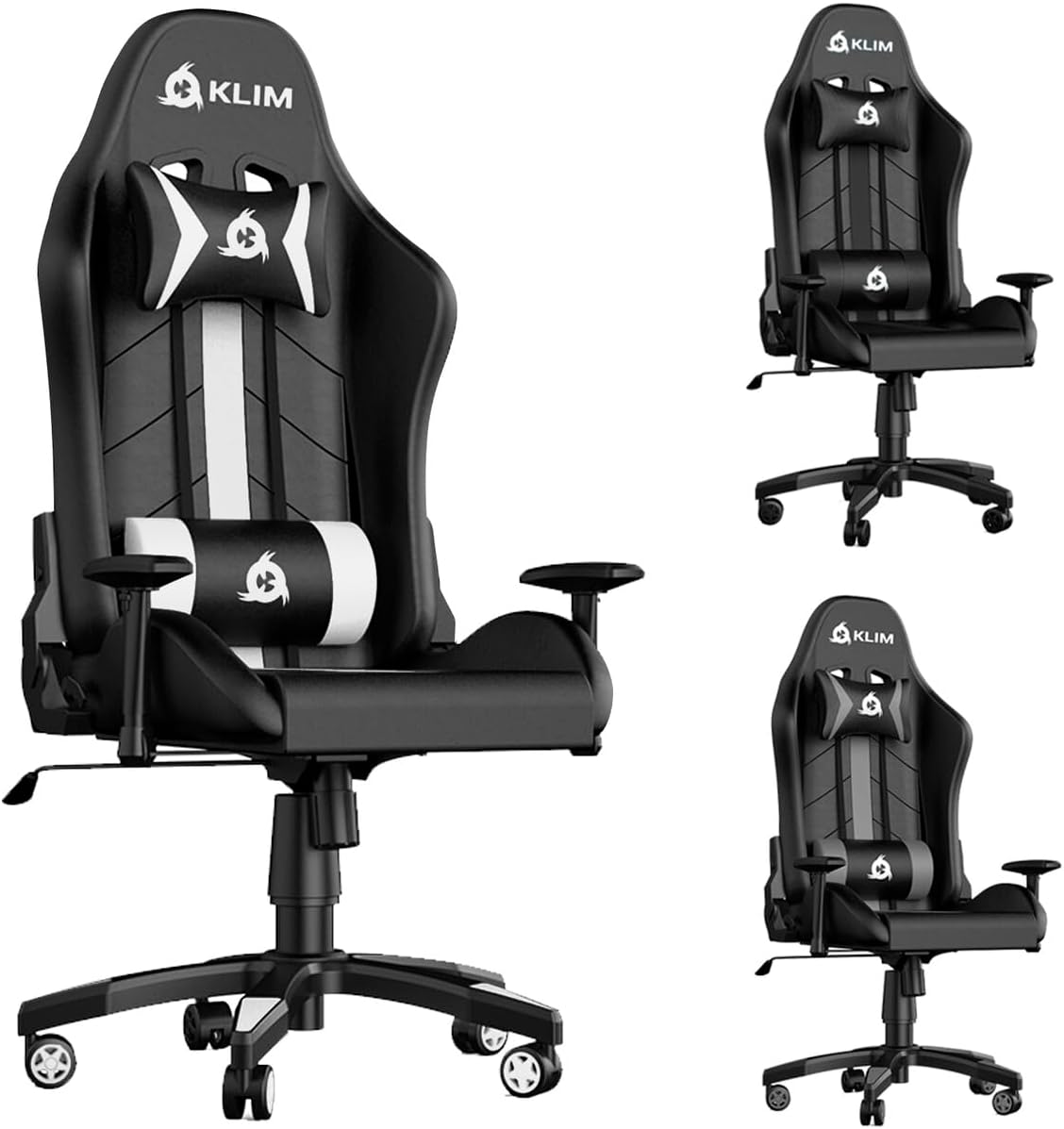 KLIM Esports - Chaise Gaming + Simili Cuir et Matériaux Premium Haute ...