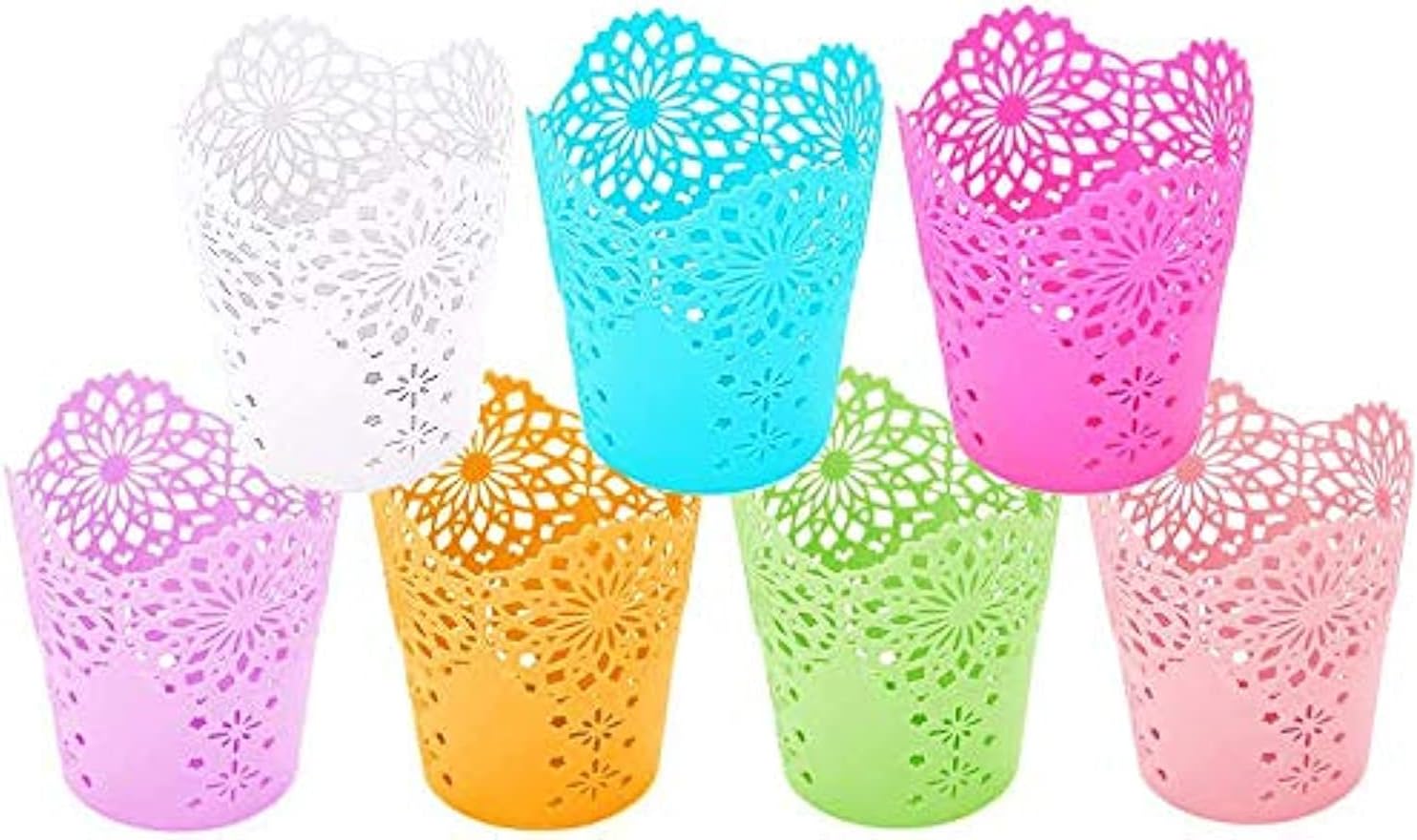 Helix Empty Pencil Pots - (Pack of 12 in Assorted Colours) : Amazon.co ...