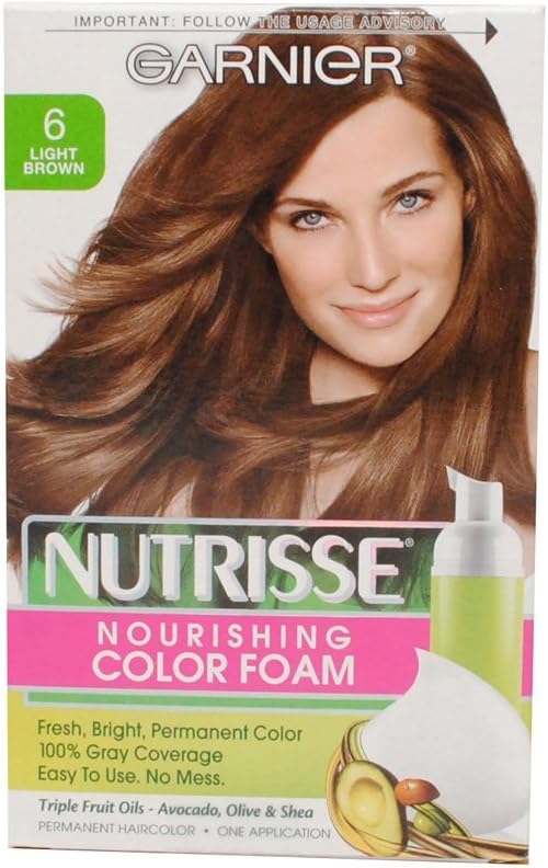 Amazon.com: Garnier Hair Color Nutrisse Nourishing Creme, 61 Light Ash ...