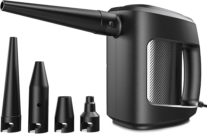 Amazon.com: Electric Compressed Air Duster, Multi-Use Keyboard Cleaner ...