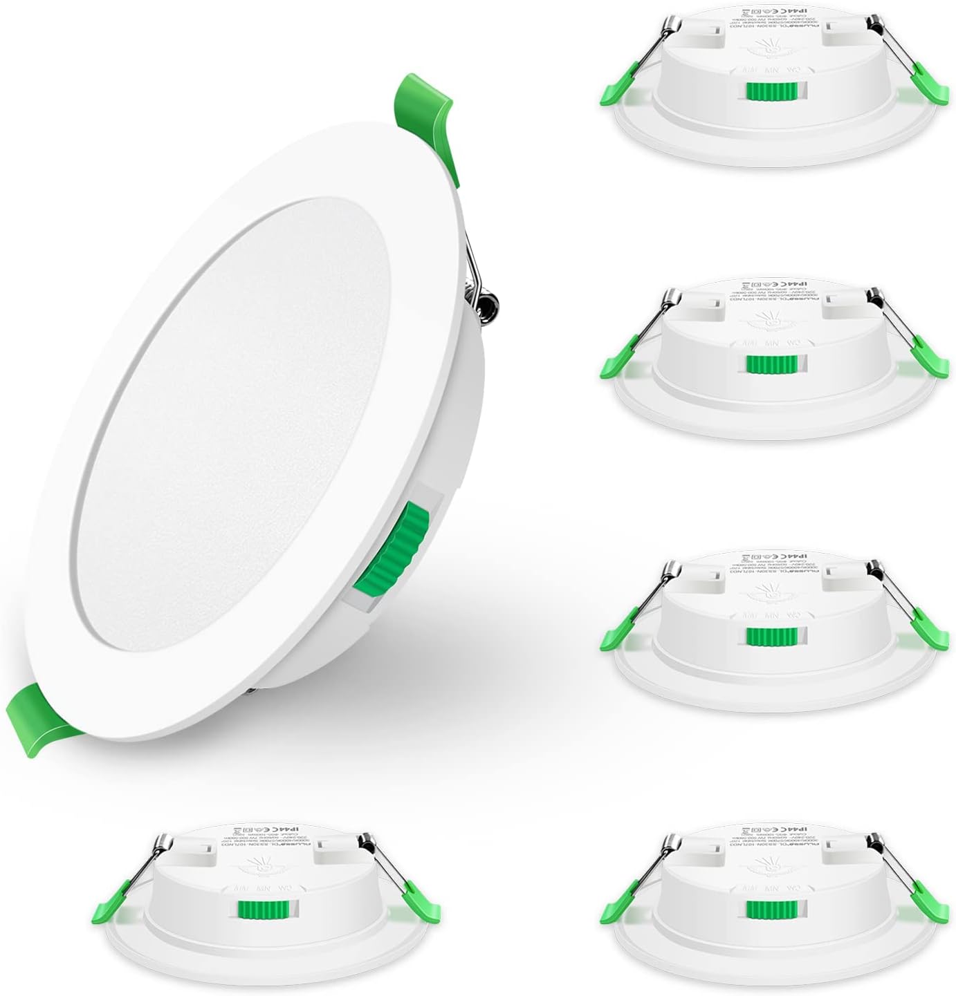 ALUSSO LED Recessed Ceiling Lights, 7W 580Lm Ultra Slim Dimmable ...