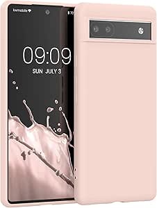 Amazon.com: kwmobile Case Compatible with Google Pixel 6a Case - Soft Slim Protective TPU ...
