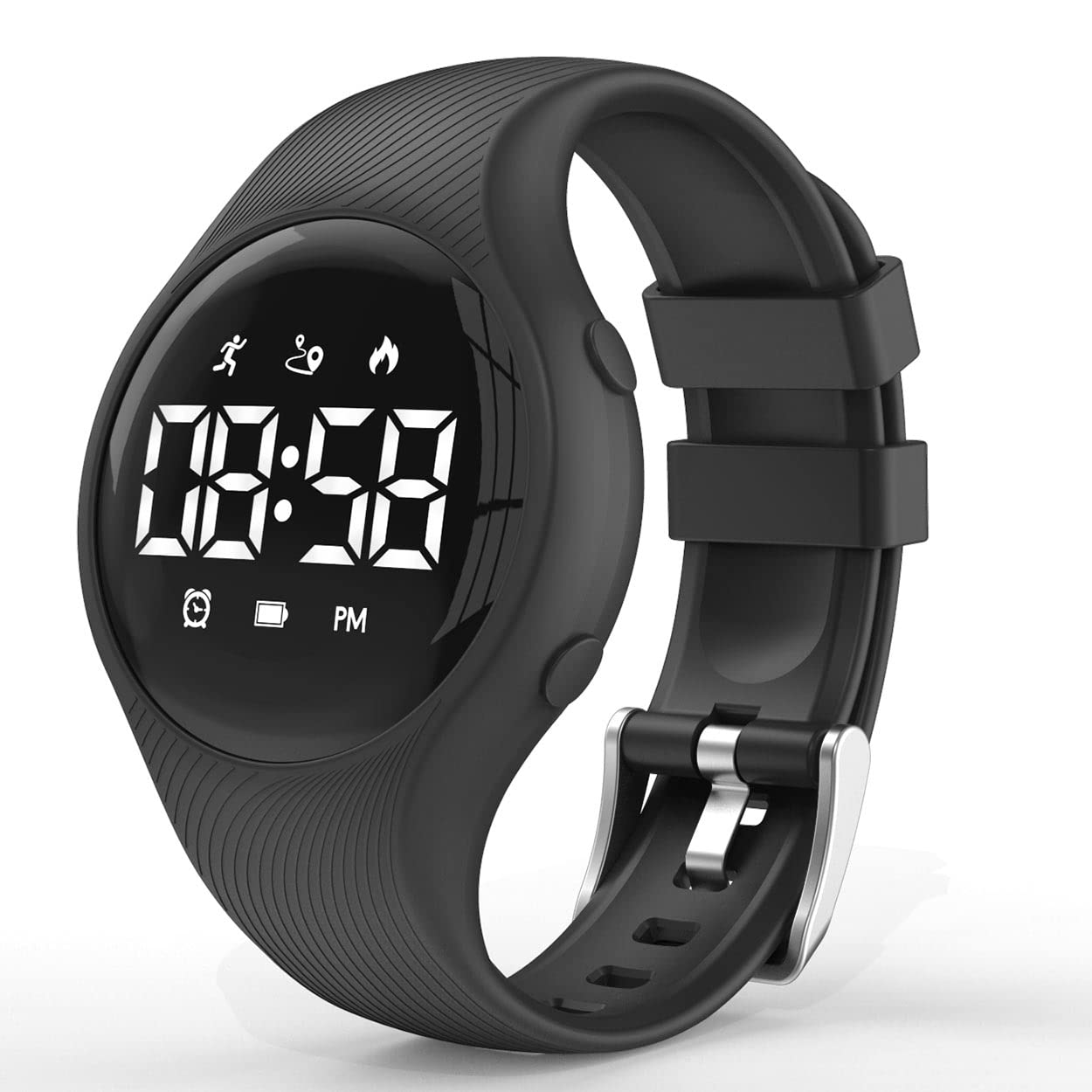 Snapklik.com : Konewos Kids Led Fitness Tracker Watch, Non-Bluetooth ...