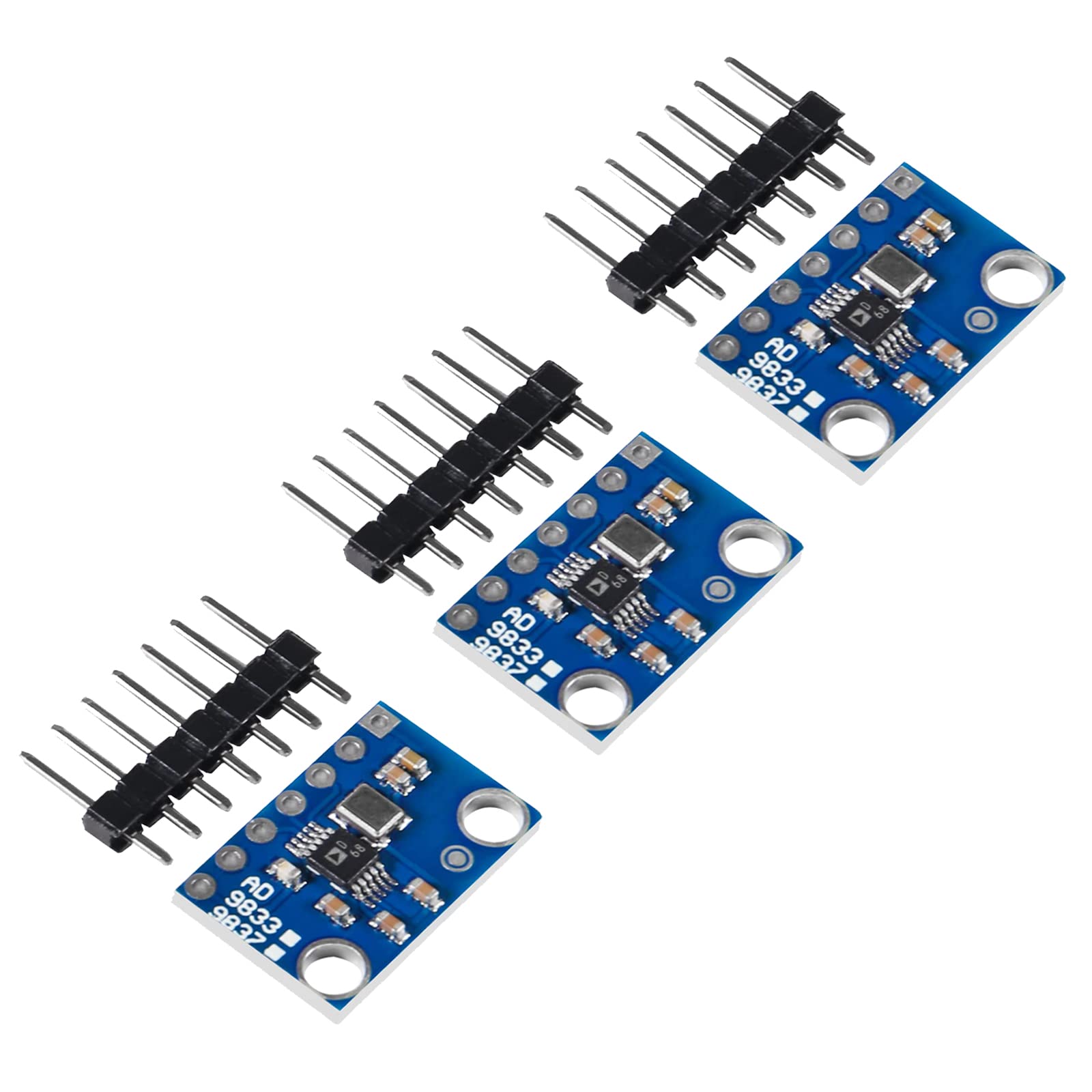 Snapklik.com : 3pcs AD9833 Sine Square Wave DDS Signal Generator Programmable Microprocessors ...