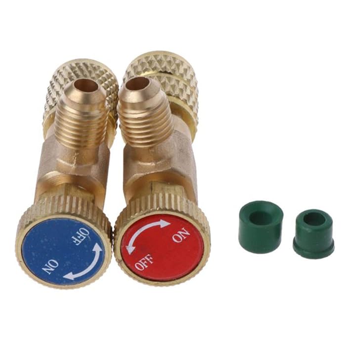 Buy GeKLok R410A Valve Air Conditioning Refrigerant Valve Adapter ...