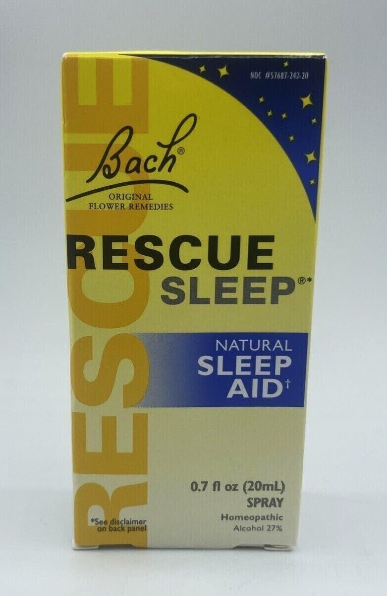 Amazon.com: Bach Flower Remedies Rescue Sleep Natural Sleep Aid, 20 Ml ...