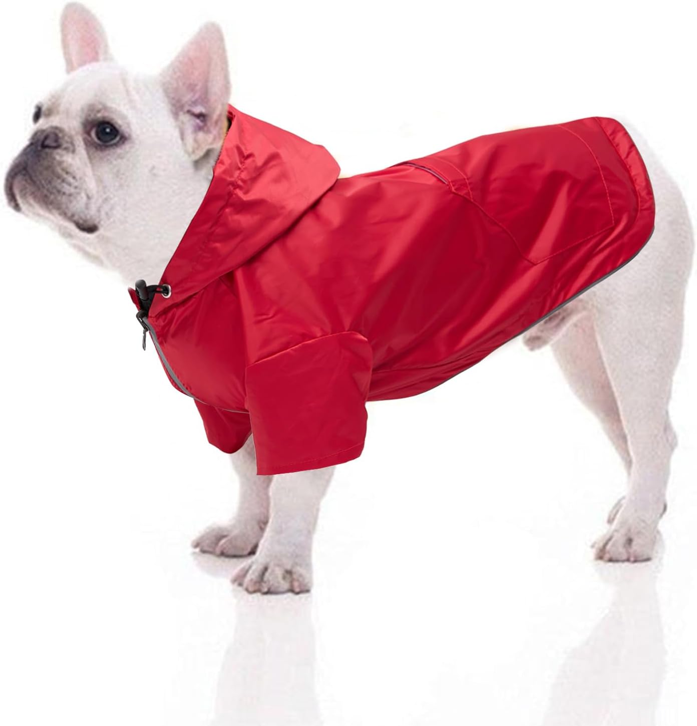 Amazon.com : Dog Raincoat Waterproof Puppy Rain Jacket with Legs Hood ...
