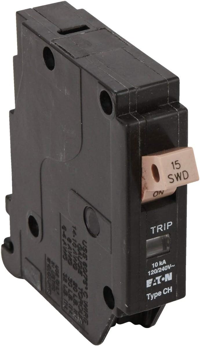 Cutler Hammer CHF120 Circuit Breaker, 1-Pole 20-Amp - Magnetic Circuit ...