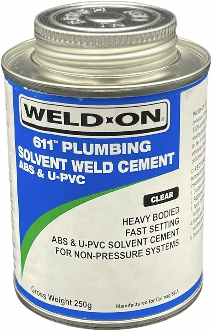 125ml FLOPLAST Solvent Cement BS6209 : Amazon.co.uk: DIY & Tools