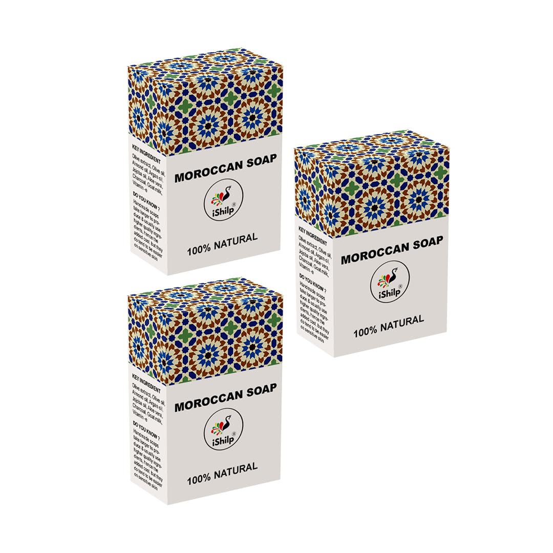 Buy iShilp Moroccan Bath Soap | Natural Soap for Skin care with Vitamin ...