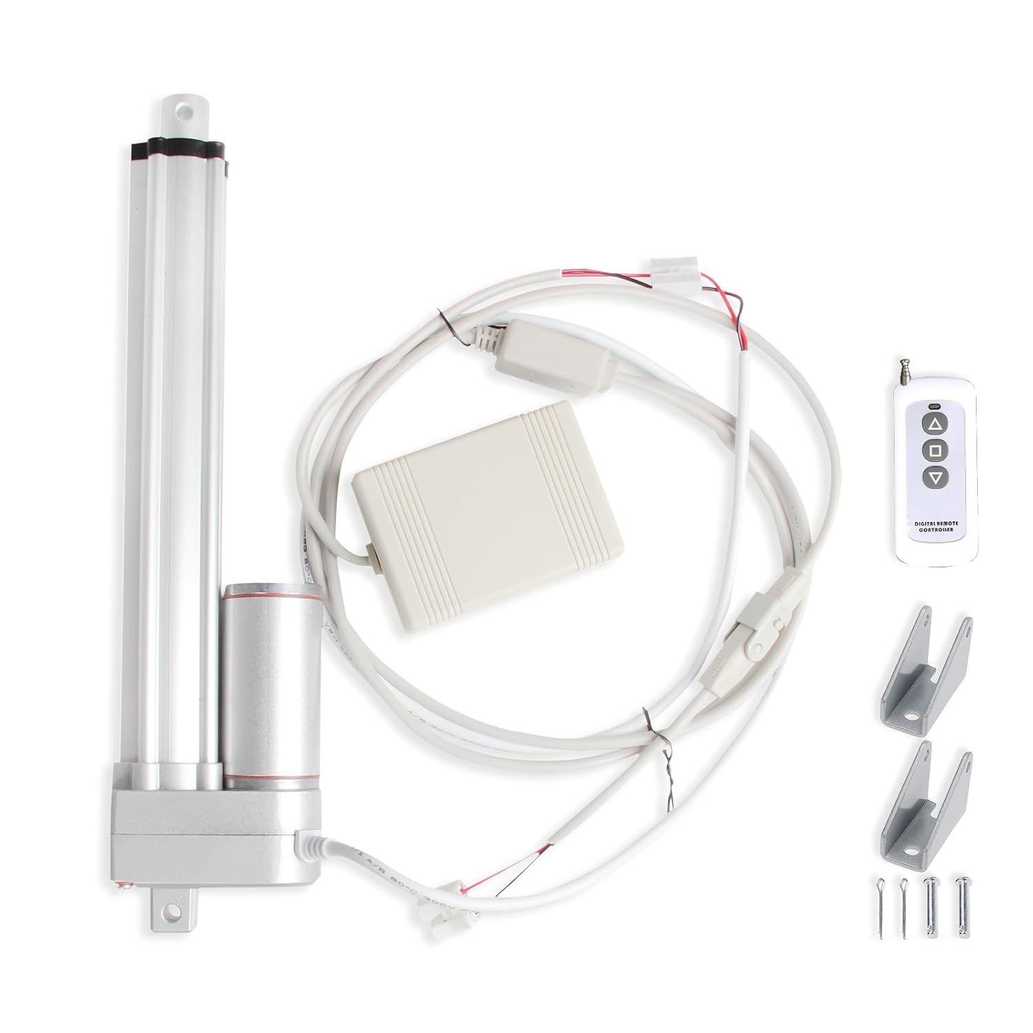 Stroke 1.97inch 220 lbs High-Speed 0.47"/sec 12v Volt Electric Linear ...