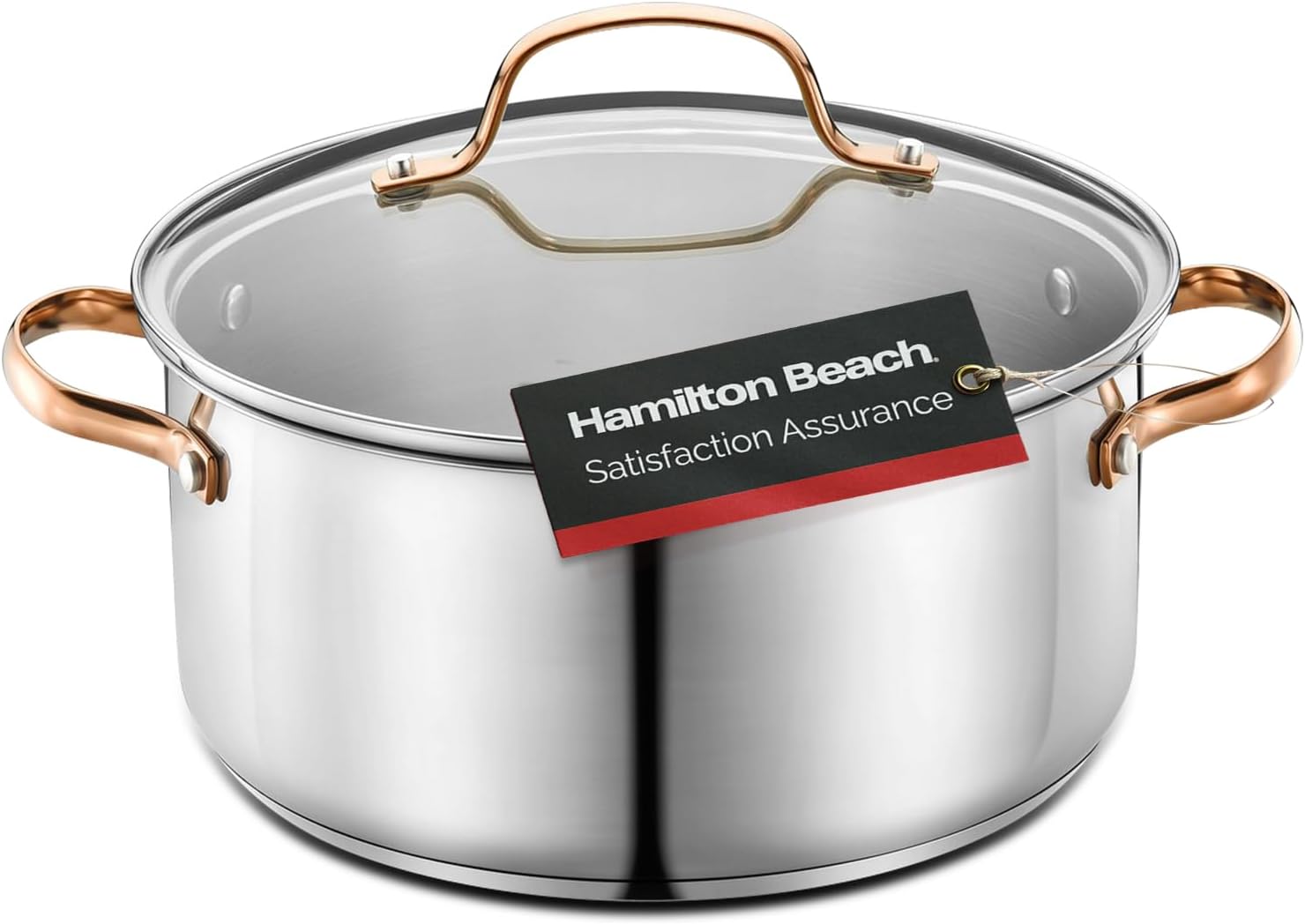 Amazon.com: Hamilton Beach Stainless Steel 5-Quart Dutch Oven ...