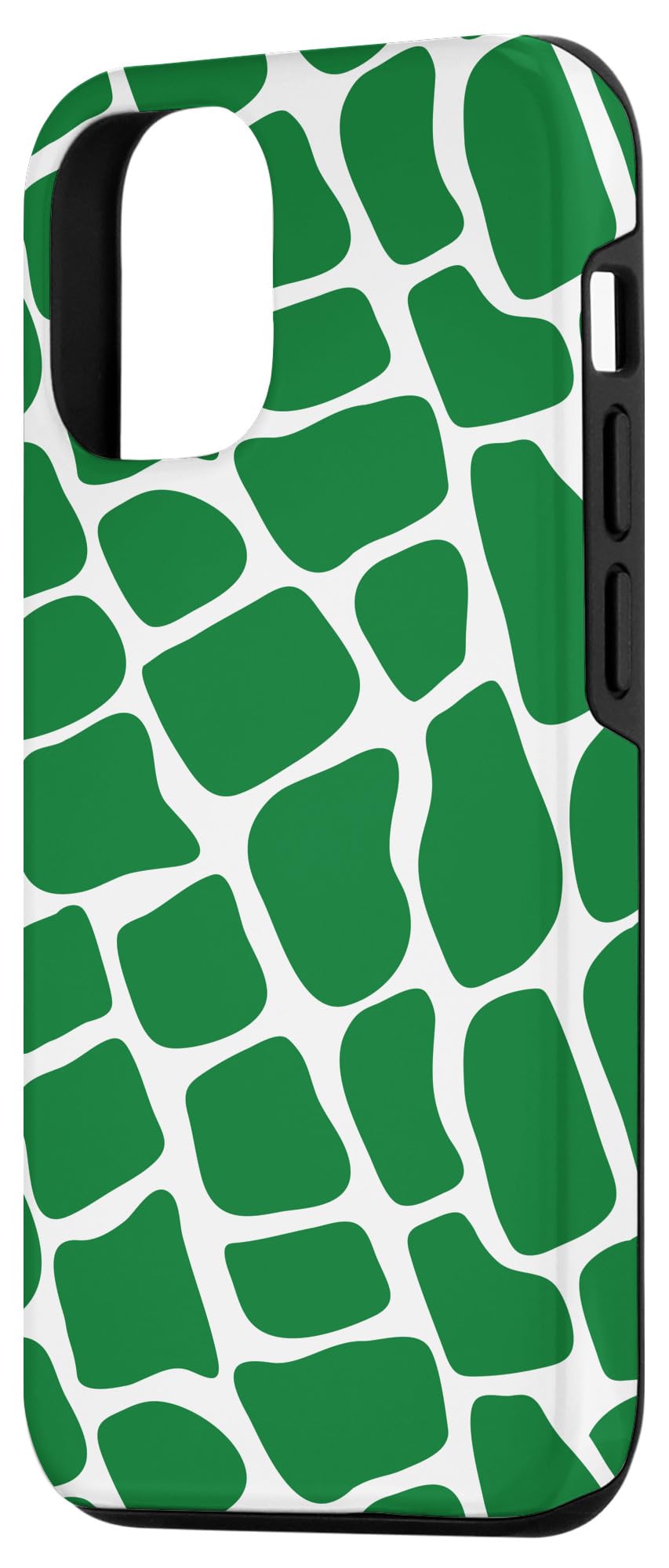 Green Giraffe Print