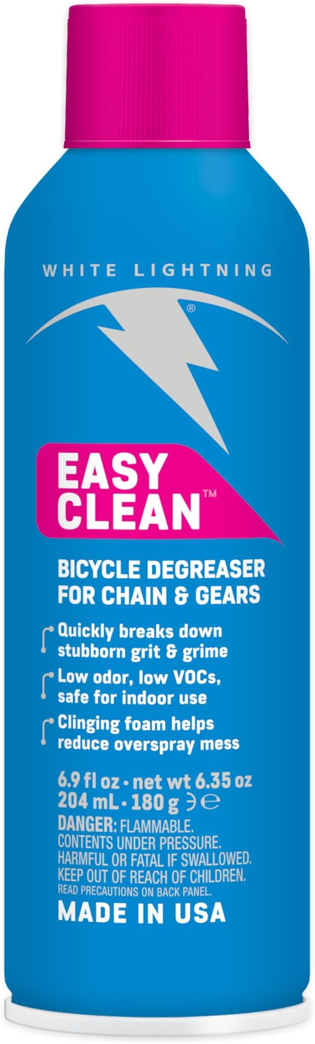 Amazon.com: White Lightning Clean Streak Turbo Bike Chain Degreaser ...