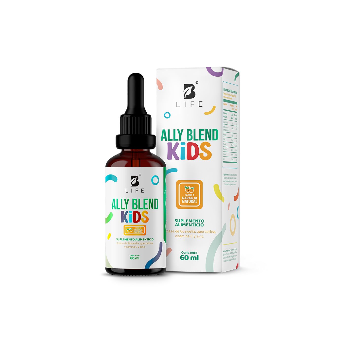 Ally Blend Kids en gotas 60 ml | 2 meses de consumo | Adicionado con ...