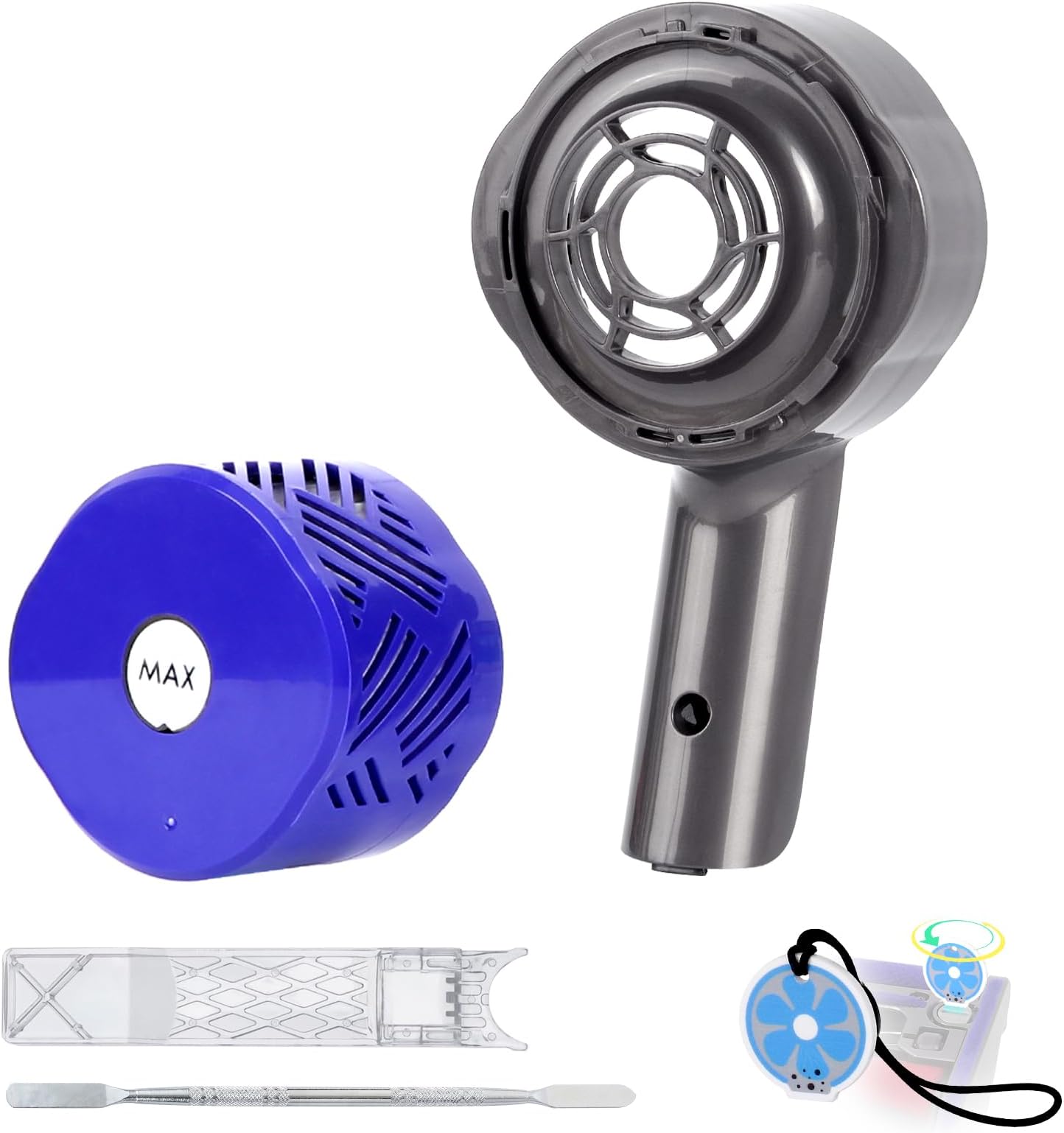 Amazon.com: Motor Rear Cover+ HEPA Post & Pre Filter+ Exhaust Cover ...