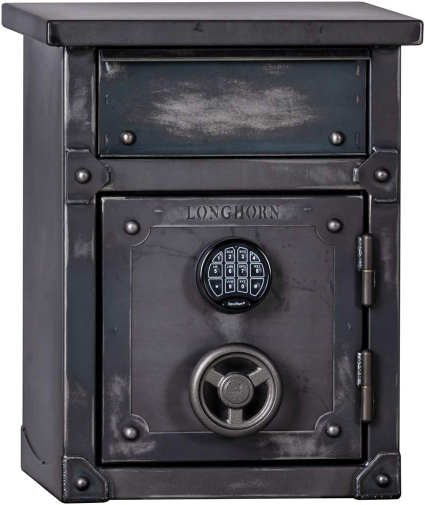 Longhorn Home Gun Safe Nightstand by Rhino Metals, LNS2618 Security ...