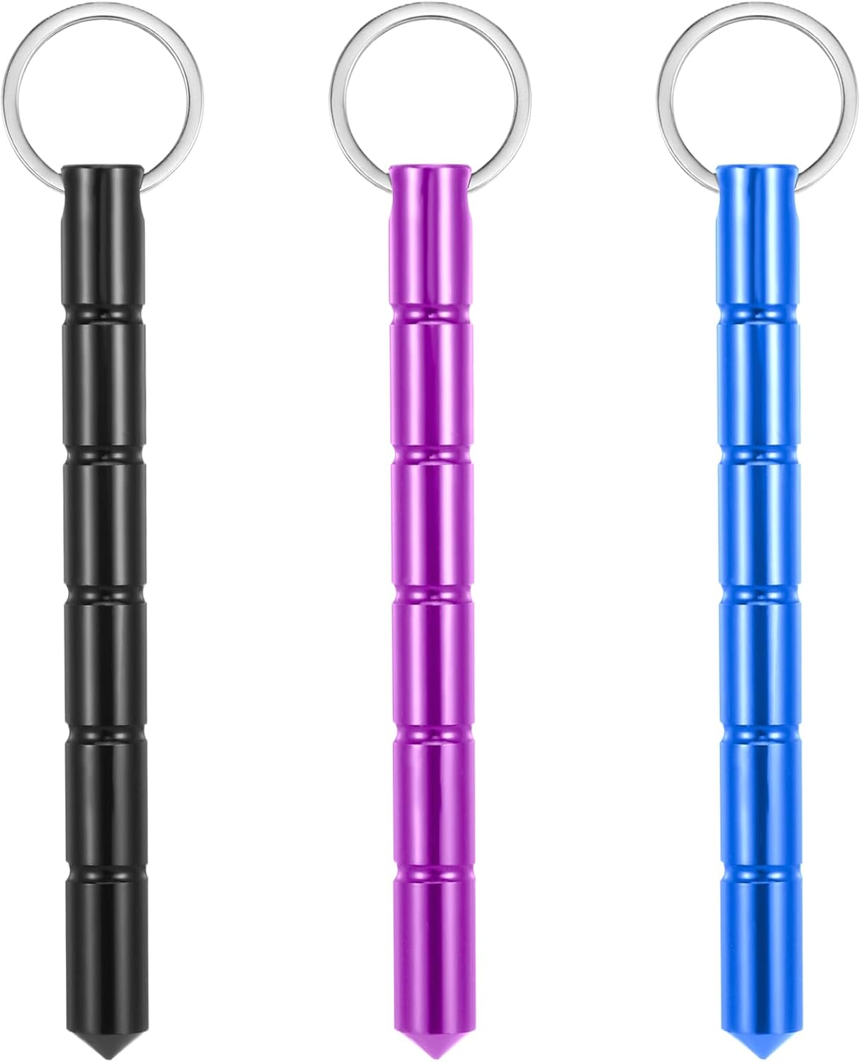 Amazon.com: oruola 3 Pack Safety Keychain Set for Women, Portable Metal ...