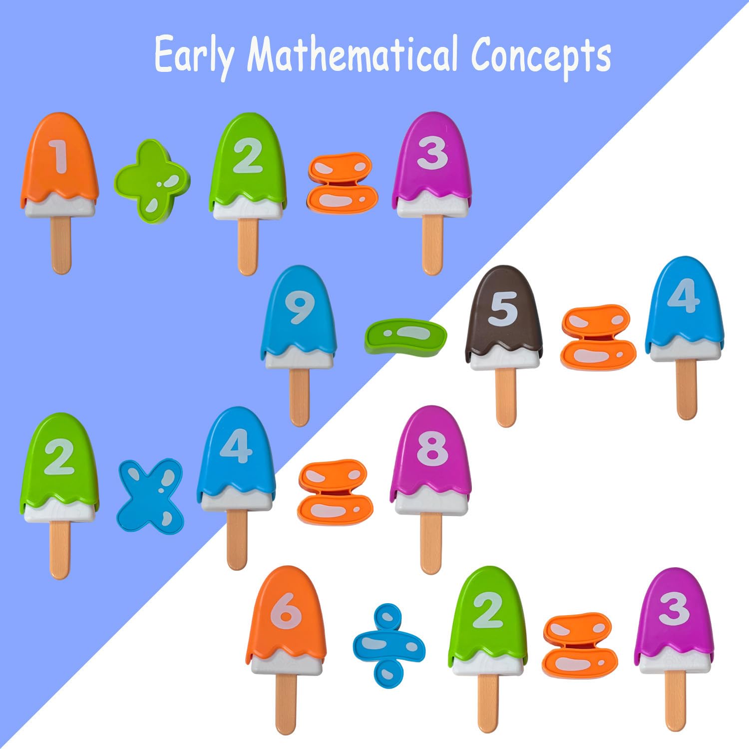 Snapklik.com : Number Matching Counting Games, Fine Motor Toys ...