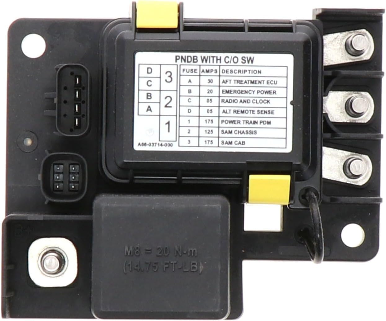 Amazon.com: Freightliner Powernet Distribution Box with Cutoff Switch ...