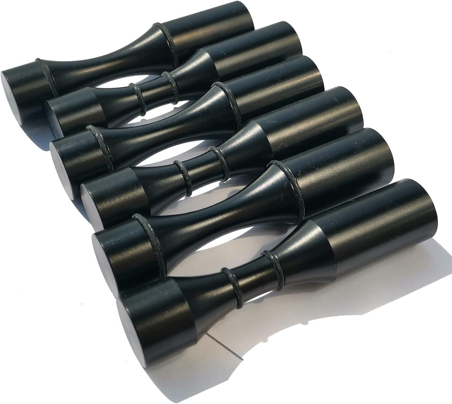 Amazon.com: Wine Rack Wall Mounted 5 Bottle Matte Black Metal Vino Pins ...