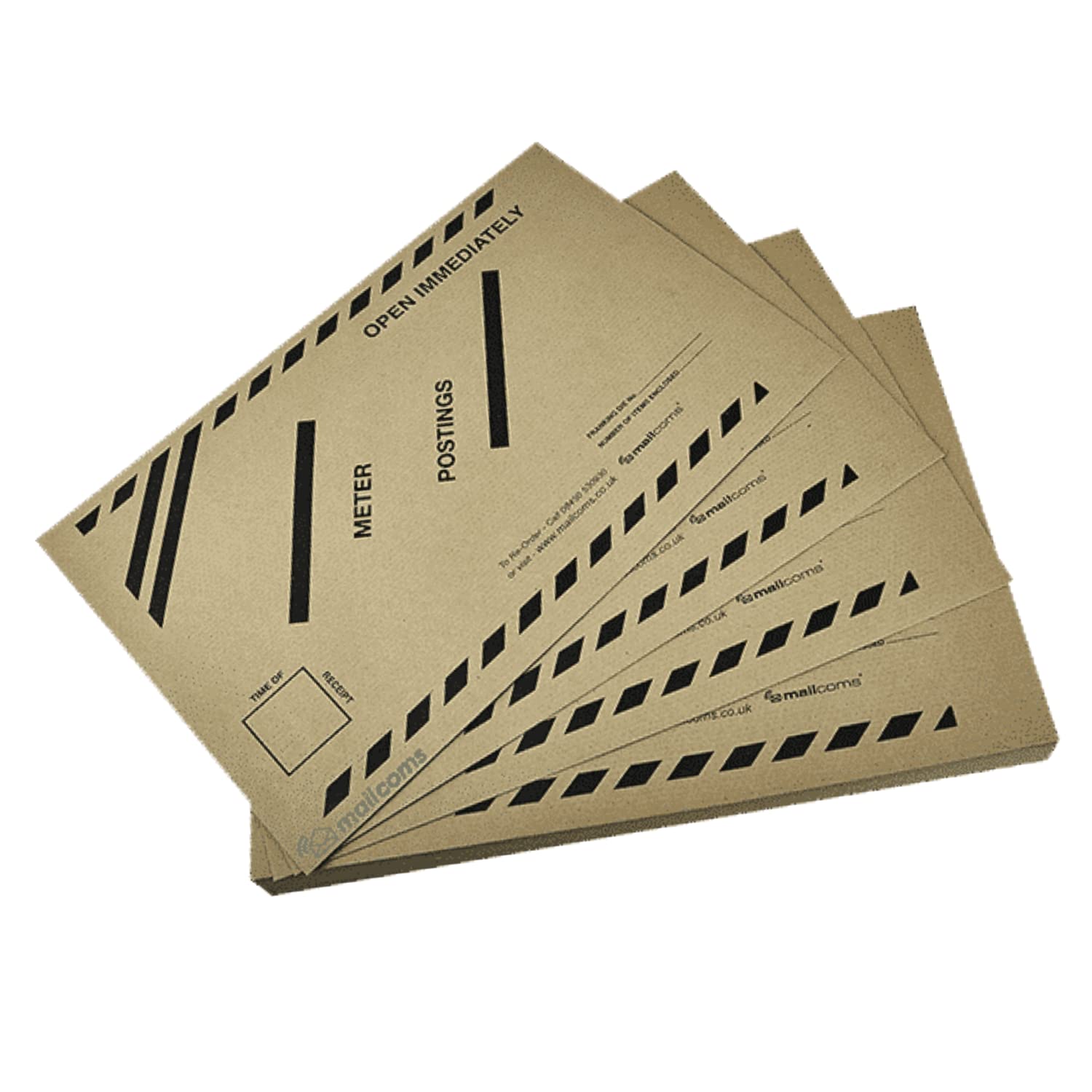 Mailcoms Late Meter Mailing Posting Envelopes with Extra Strong Gummed ...