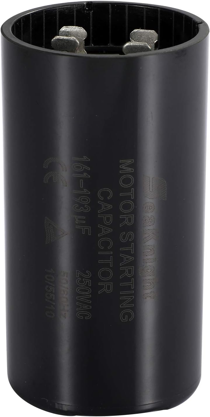 Amazon.com: BlueNatHxRPR 161-193 uF MFD Start Capacitor 50/60Hz Withstand Voltage 250V AC ...