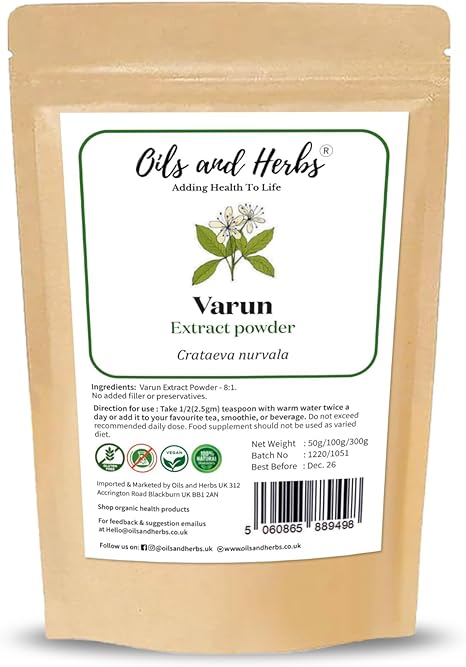 High Strength Varuna Bark Extract Powder 5:1 – Crataeva nurvala - No ...