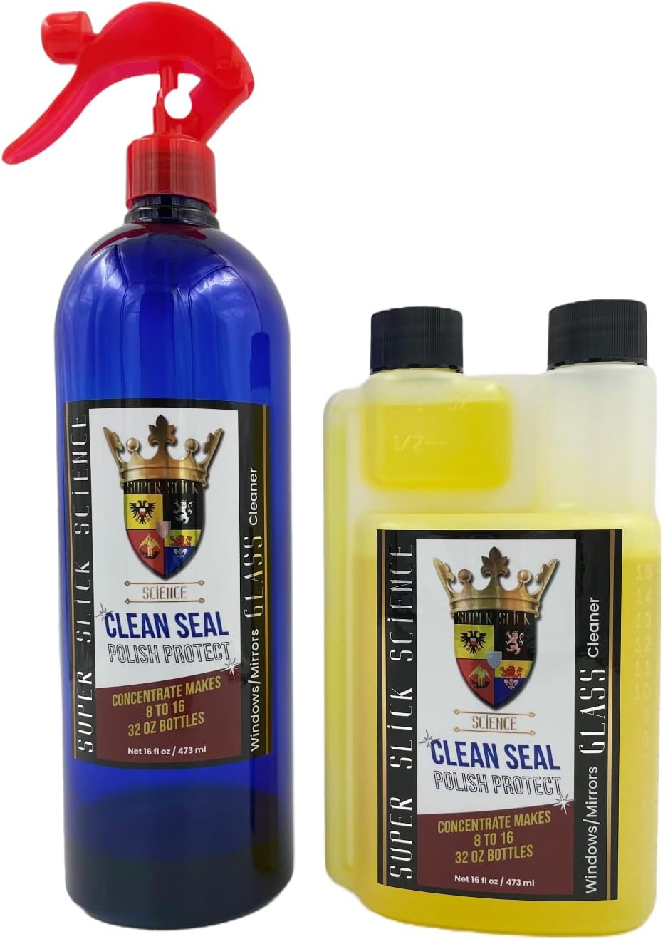 Amazon.com: Super Slick Window and Mirror Cleaner - Best Glass Cleaner ...