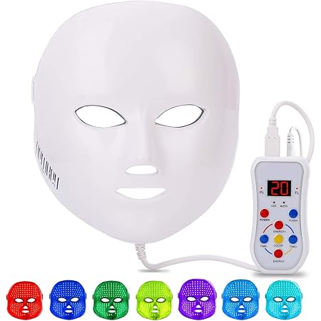 Amazon.com : Aphrona FDA cleared LED Facial Skin Care Mask MOONLIGHT ...