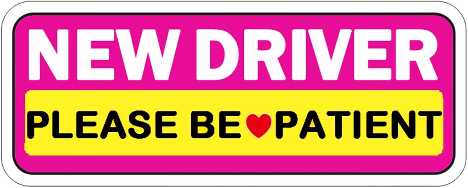 Amazon.com: New Driver Car Magnet for Car, Colorful Magnetic Learner ...