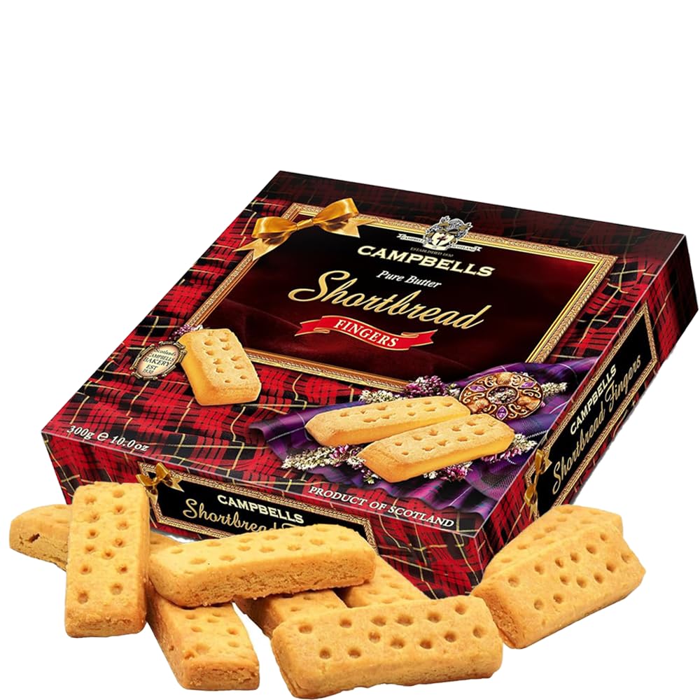 Campbells Shortbread 300g Pure Butter Shortbread Finger Traditional ...