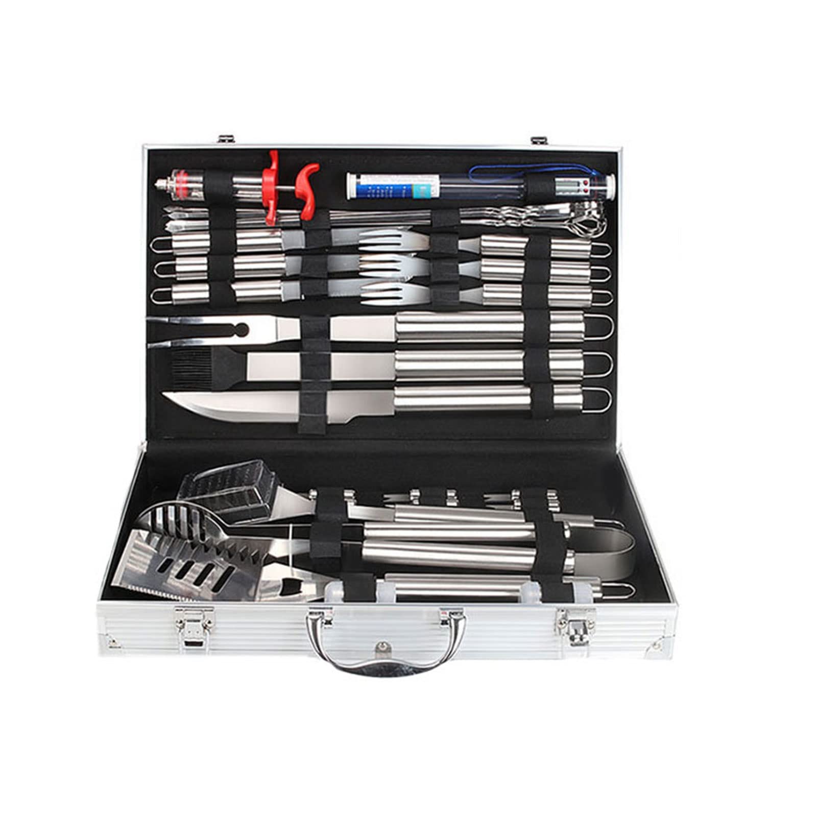 Amazon.com : Barbecue Tool Set Stainless Steel Grill Accessories BBQ ...