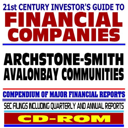 21st Century Investor’s Guide to Financial Companies: Archstone-Smith ...